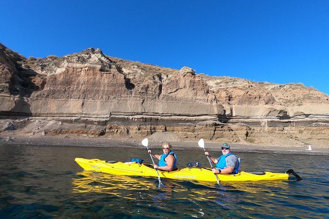 Small-Group Santorini Sea Caves Kayak Trip with Snorkeling & Picnic - In-Depth Breakdown of the Itinerary
