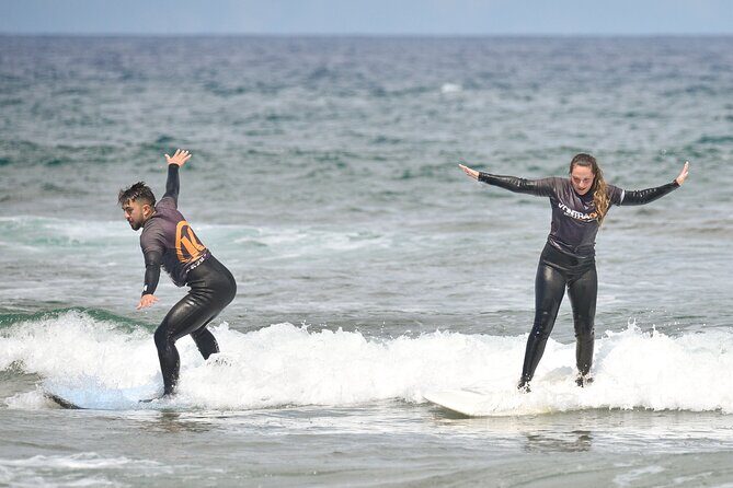 small group surf lesson in Playa de las Américas,Tenerife - Small Group Surf Lesson in Playa de las Américas, Tenerife: An Authentic Wave-Ready Experience