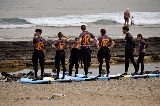 small group surf lesson in Playa de las Américas,Tenerife - Key Points