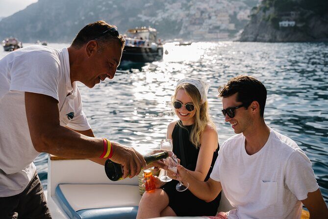 Small Group Tour in Positano by Boat at Sunset with Prosecco - Whats Included & What to Consider