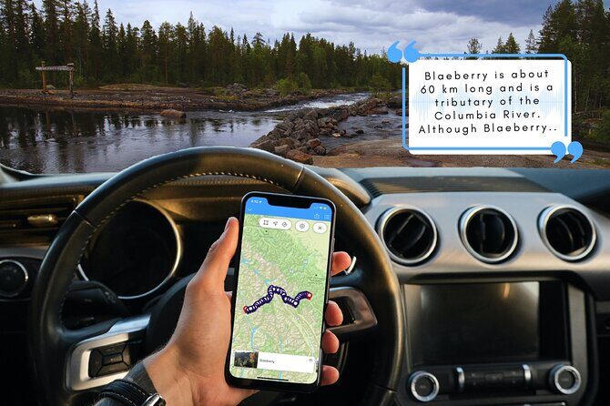 Smartphone Audio Driving Tour between Lake Louise & Revelstoke - A Closer Look at the Smartphone Audio Driving Tour