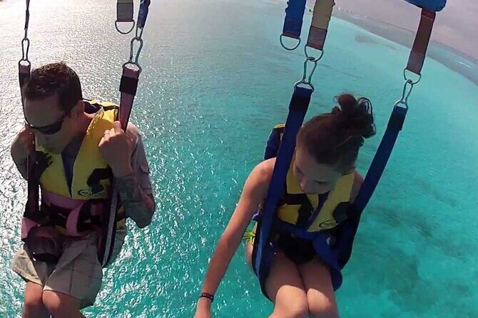 Snorkeling and Parasailing Over the Sea - ''Do It All'' Package - An Overview of the Experience