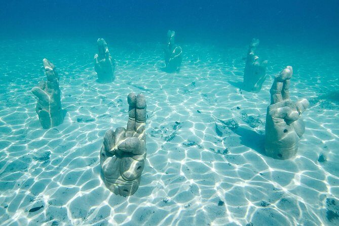 Snorkeling Experience in Underwater Museum with Transportation from Cancún - FAQs  