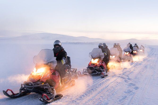 Snowmobile Adventure to 3-Country Border - Key Points