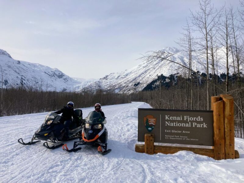 Snowmobile and Snowshoe Dual Adventure from Seward, AK - What to Expect from the Snowmobile & Snowshoe Tour