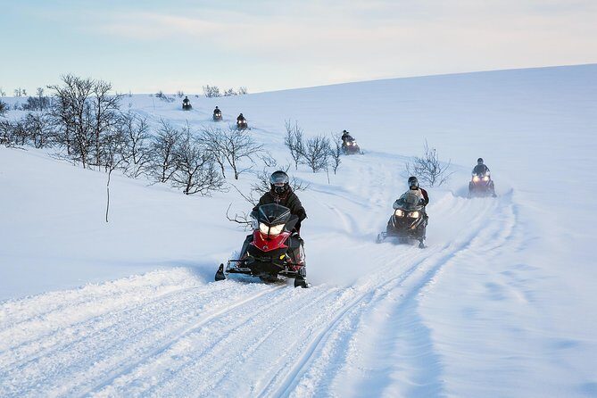 Snowmobile safari in the mountain plateau of Finnmarksvidda - Key Points