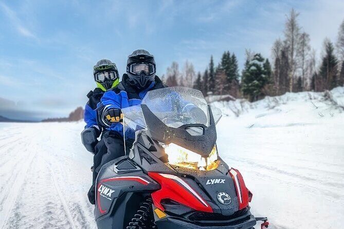 Snowmobile Tour with Small Group in Remote Wilderness 3 Hours - An Authentic Arctic Adventure in Rovaniemi