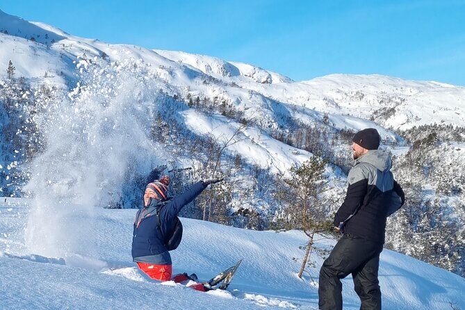 Snowshoe hiking in Bergen - Public tour - Authenticity and Review Highlights