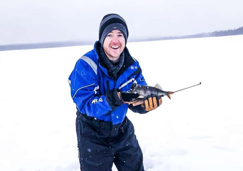 Snowshoe Trip for Ice Fishing in Saariselka - Key Points
