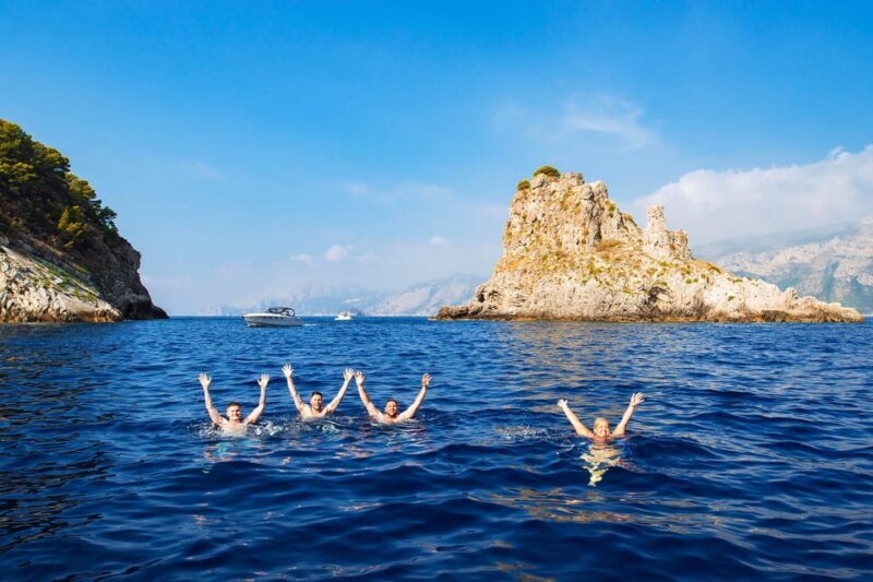 Sorrento Coast 2 Hours Shared Boat Tour with Swimming Stop - An Easy Introduction to the Sorrento Coast