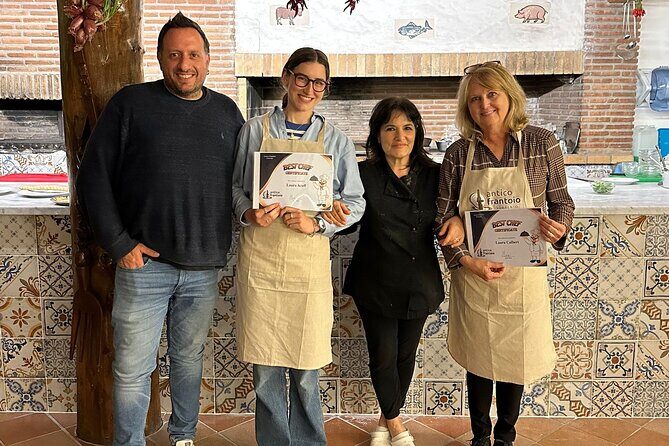 Sorrento Cooking School Cook as Locals with seaview Hands on 100% - The Sum Up  