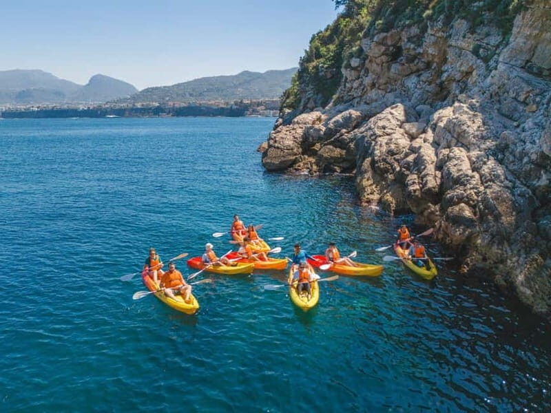 Sorrento: kayak small group tour to Bagni Regina Giovanna - The Sum Up