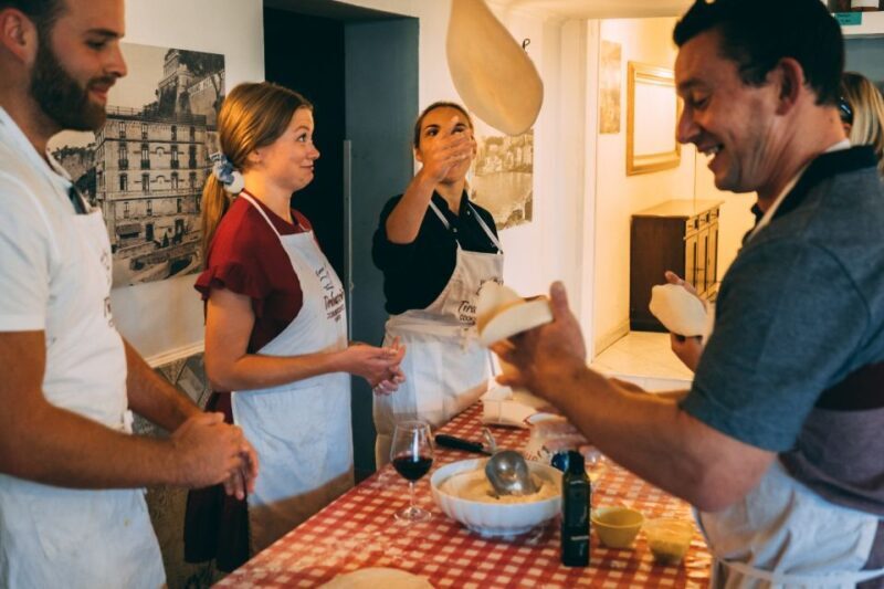Sorrento: Pizza Making Class at Tirabusciò Cooking School - Wine, Dessert, and More
