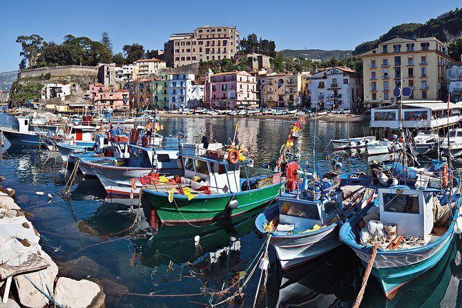 Sorrento, Positano, Amalfi and Ravello Tour Premium from Naples - Key Points