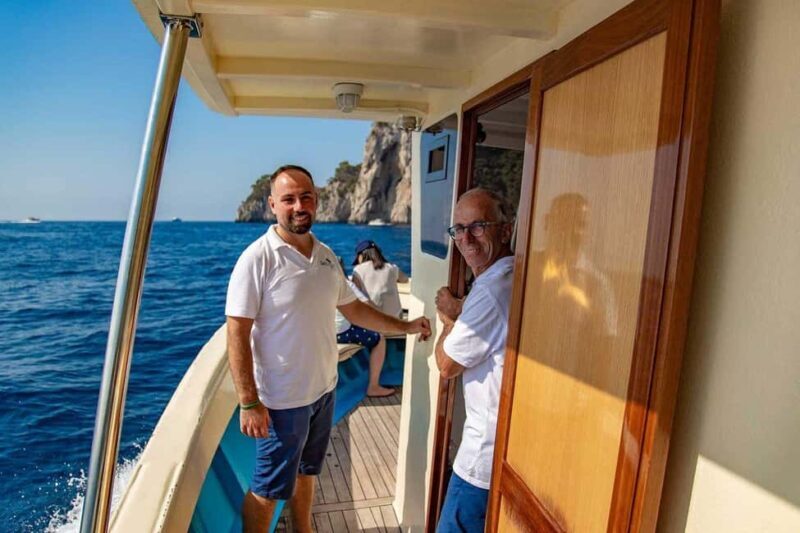 Sorrento: Swim, Dine and Toast on Sorrento Coast Sunset Tour - Dining on the Water