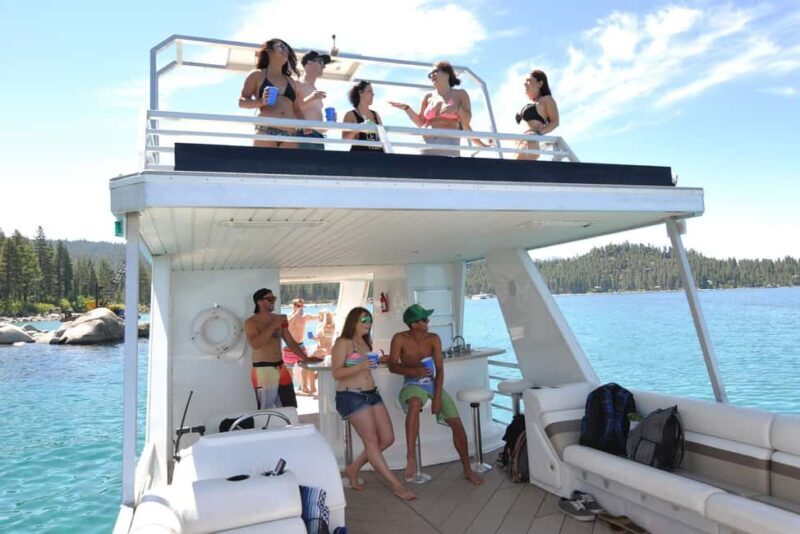 South Lake Tahoe: 36-Foot Weekender Pontoon Boat Rental - Key Points