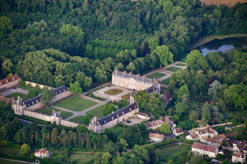 South of Paris: hot air balloon flight - The Flight Itself