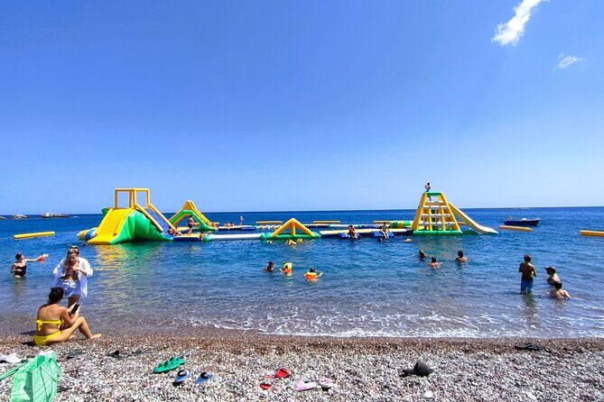 South Rhodes Inflatable Waterpark Ticket Kayak and SUP Rentals - Exploring the Waterpark Itinerary