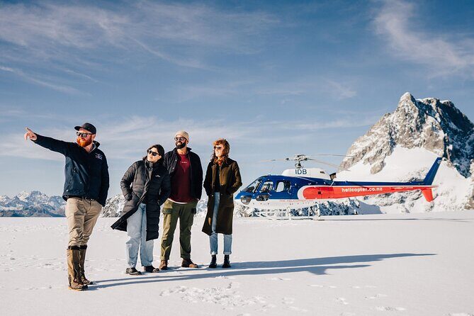 Southern Glacier Experience Helicopter Flight from Queenstown - Key Points