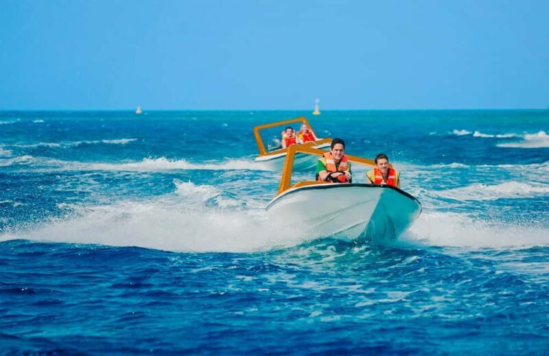 Speed Boat, Snorkel and Beach - An Exciting Adventure in the Mexican Caribbean