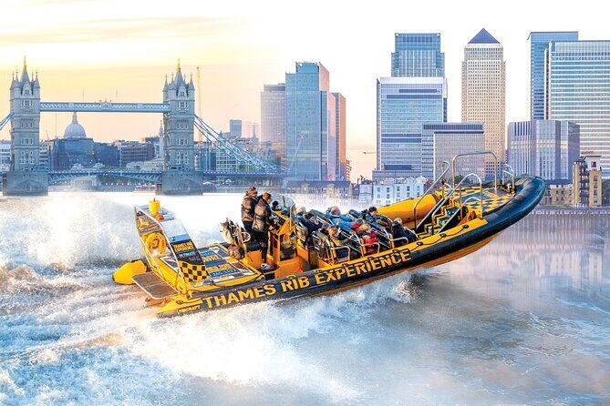 Speedboat 'Tower RIB Blast' from Tower Millennium Pier - 20 minutes - What’s Included and What to Expect