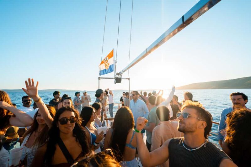 Split: Blue Lagoon Boat Party, Djs, Swim, Shots & AfterParty - What to Expect from This Excursion