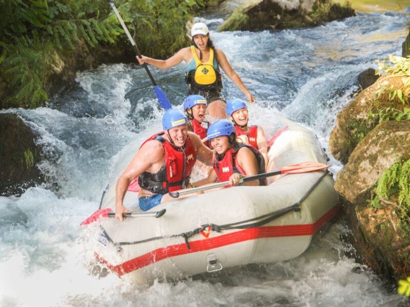 Split: Cetina River Rafting with Cliff Jumping and Cave Tour - Key Points