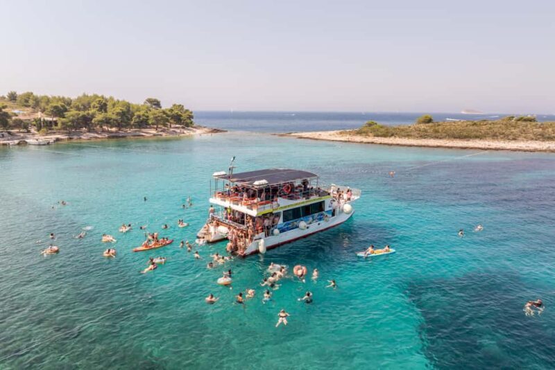 Split: Hvar, Bra, and Pakleni Cruise with Lunch and Drinks - Key Points