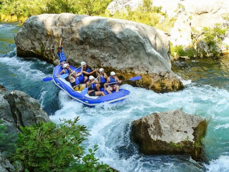 Split/Omi: Cetina River Rafting with Cliff Jump & Swimming - Key Points
