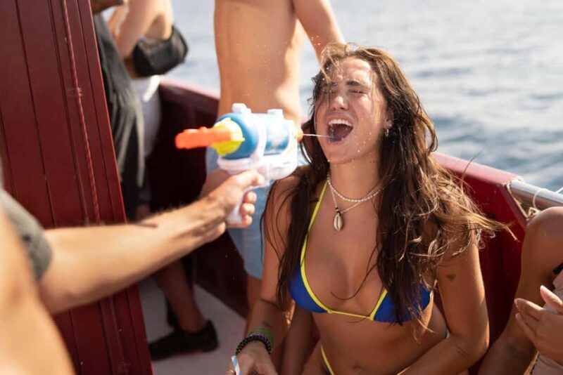 Split: Sunset Boat Party with Live DJs and Blue Lagoon Swim - Key Points