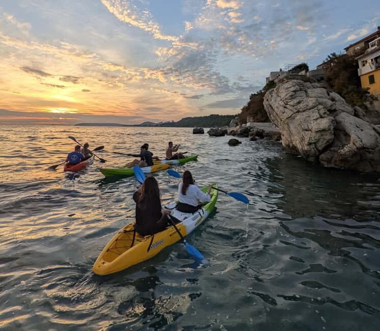 Split: Sunset Guided Kayaking Tour - The Scenic Highlights & Photo Opportunities