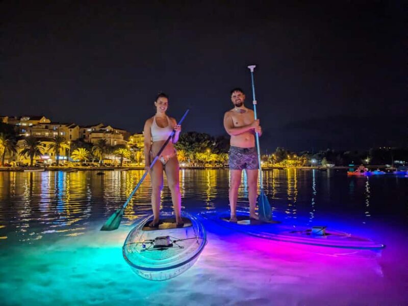 Split: Transparent SUP night Glow tour - Key Points
