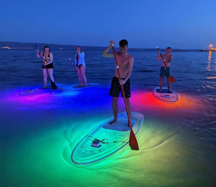 Split: Transparent SUP night Glow tour - The Experience: Details and Highlights