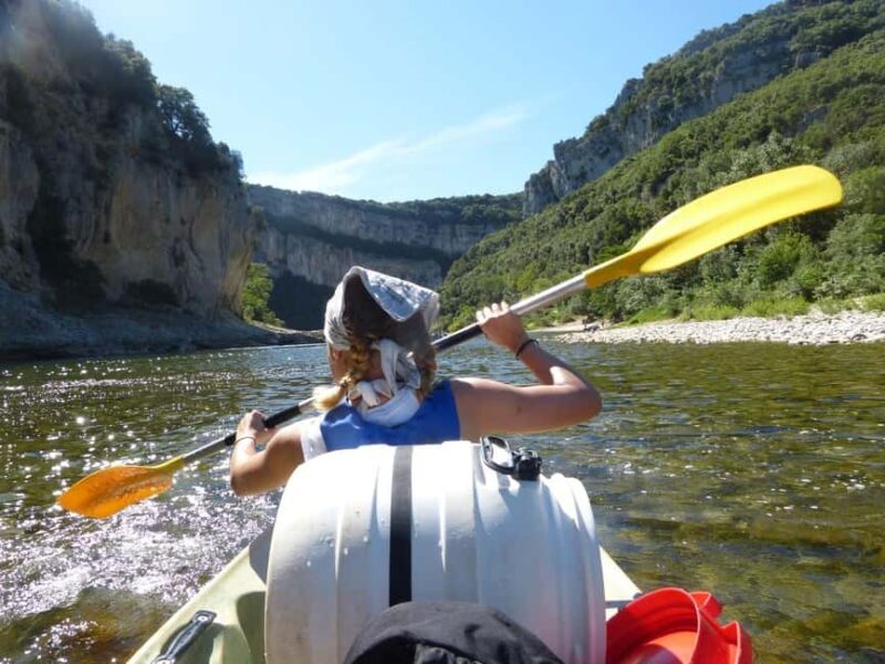 Sporty descent of the Ardèche Gorges by canoe/kayak: 6 hours - approx. 32 km - Who Should Consider This Tour?