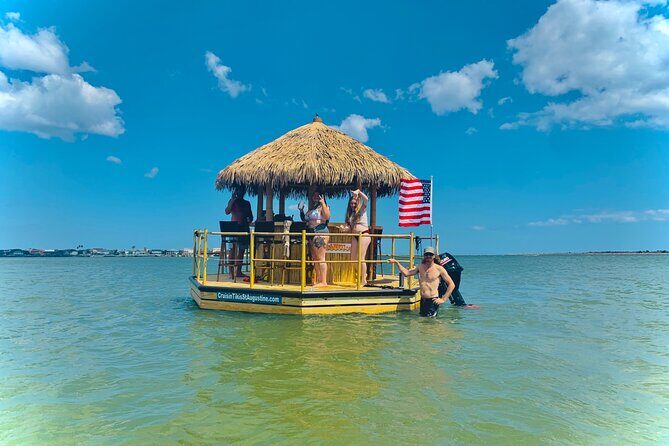 St Augustine Floating Tiki Boat Cruise with BYOB Option - FAQ