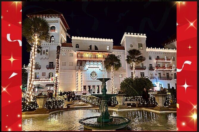 St Augustine Nights of Lights Tour on Premium Electric Cart - Key Points