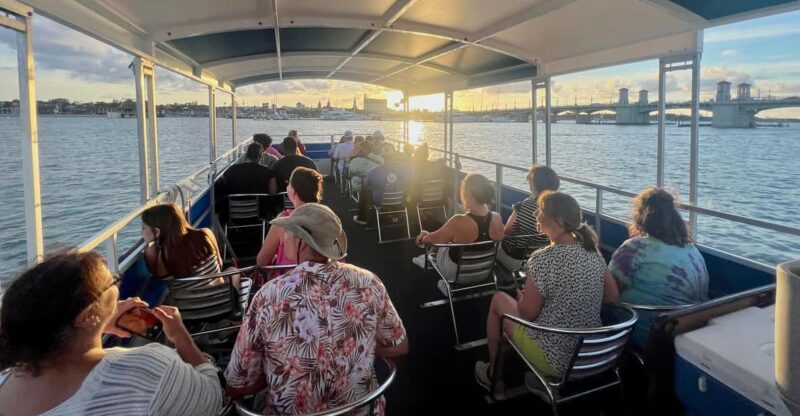 St. Augustine: Sunset Boat Tour with Dolphin Spotting - Key Points