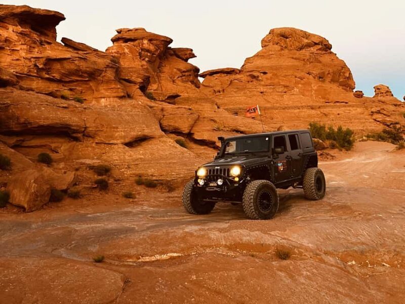 St. George: Sand Mountain Sunset Jeep Tour (Private) - Itinerary Breakdown