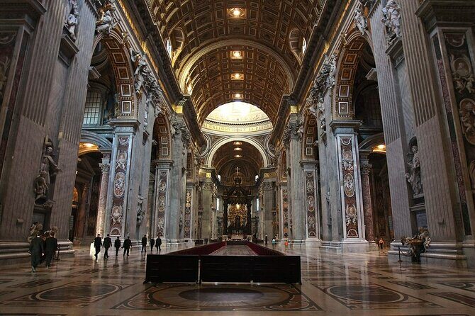 St. Peter's Basilica and Papal Grottoes Guided Tour - Exploring the Tour Itinerary in Detail