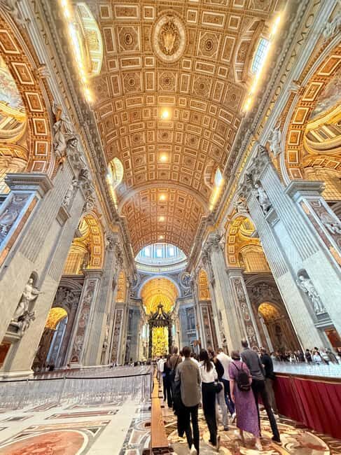 St.peter's Basilica Tour with Dome View & Underground Access - Authentic Insights from Tour Participants