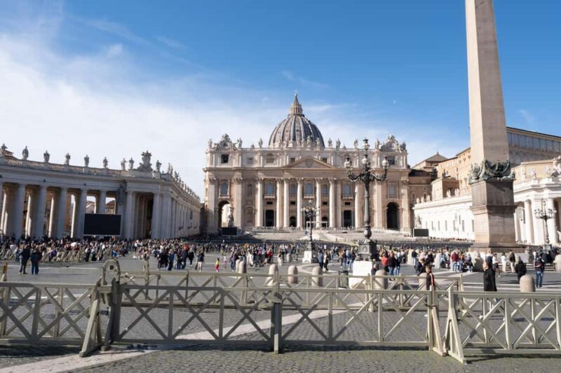 St. Peters Basilica with Optional Dome Ticket & Audioguide - Key Points