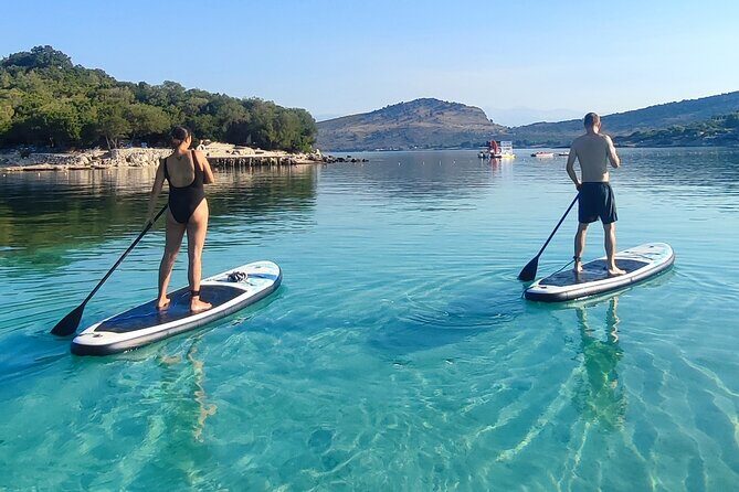 Stand Up Paddle-boarding around Ksamil islands (3 times a day) - Key Points