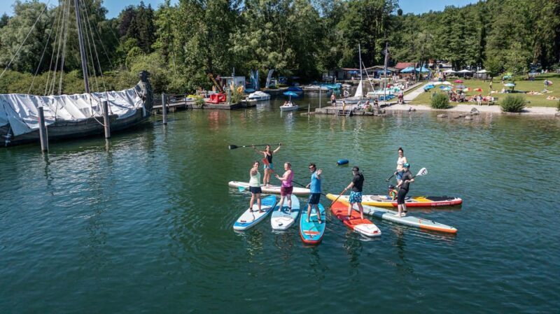 Stand Up Paddling at lake Chiemsee - What to Expect from the SUP Experience at Lake Chiemsee