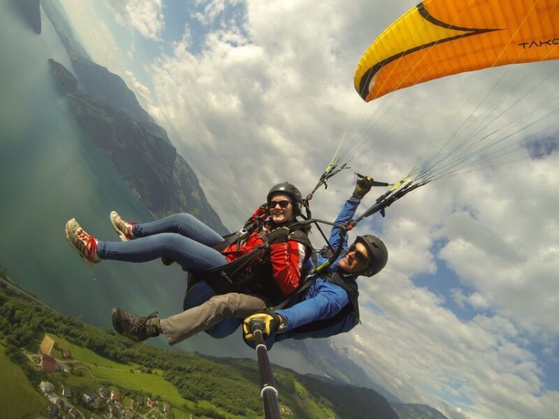 Stans: Tandem Paragliding Experience - The Included and Optional Extras