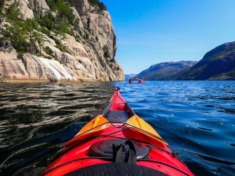 Stavanger: Guided Kayaking in Lysefjord - Starting point and logistics