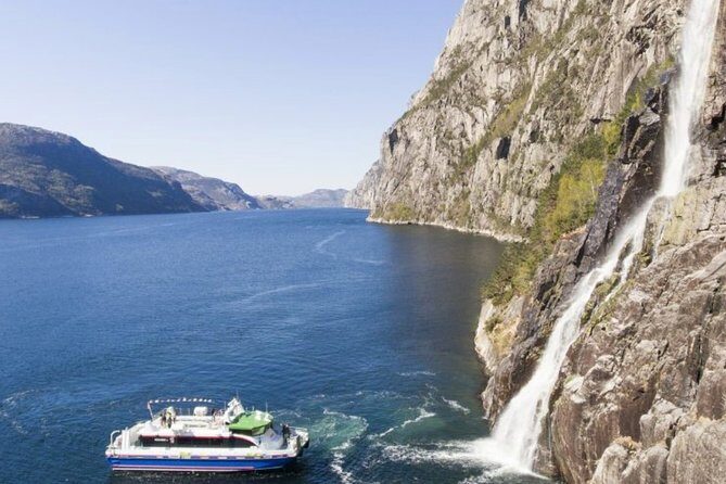 Stavanger: Waterfalls, Caves and Rock Tour By Sea - What to Expect on the Tour