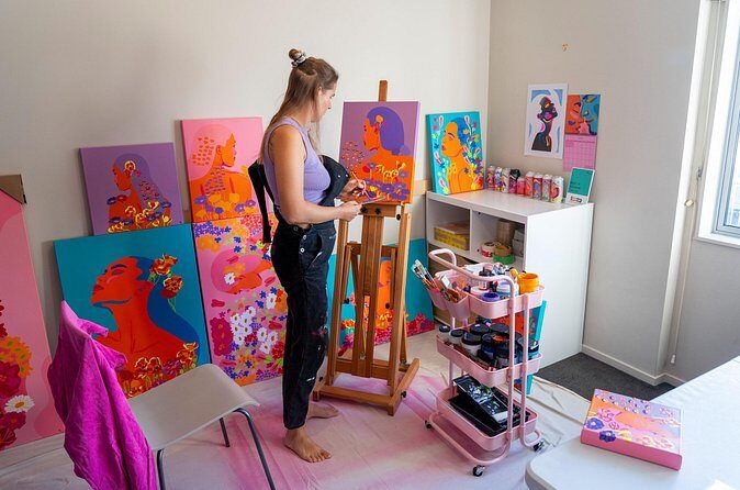 Stencil Portrait Workshop Create Bold Art in Auckland - Who Will Love This?