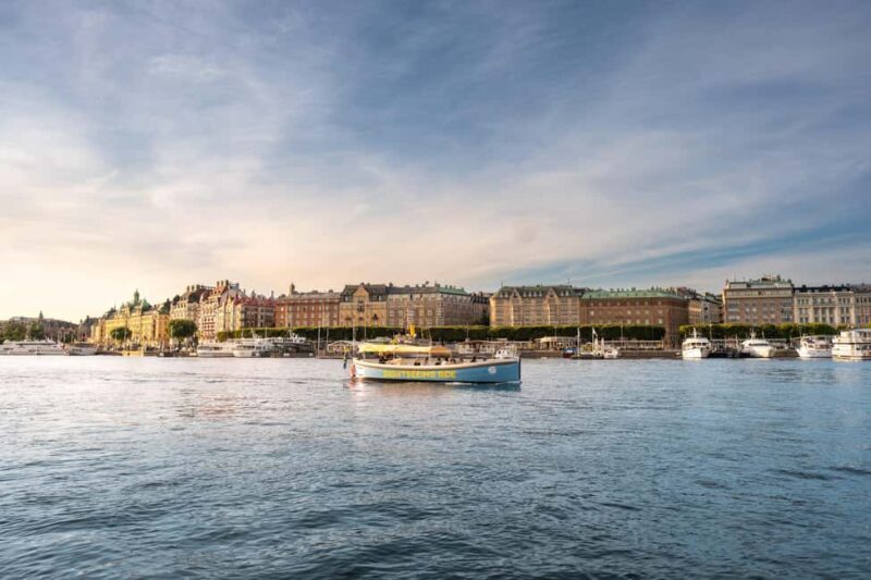 Stockholm: Guided City Sightseeing Open Electric Boat Tour - Who Would Love This Experience?