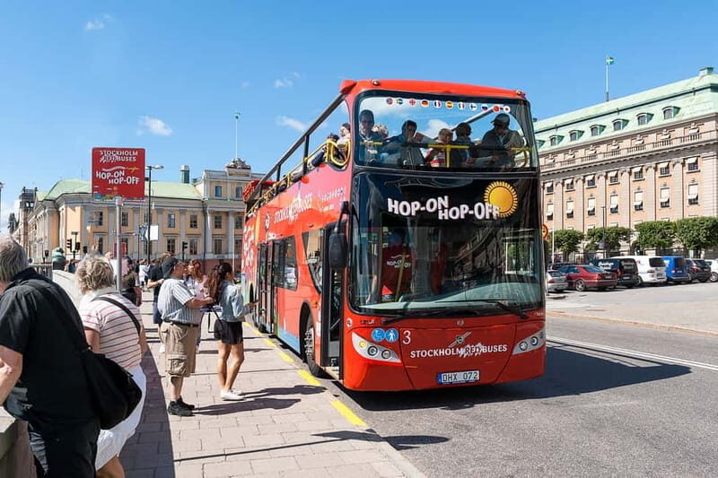 Stockholm: Hop-On Hop-Off Bus or Boat Option - Practical Aspects of the Tour