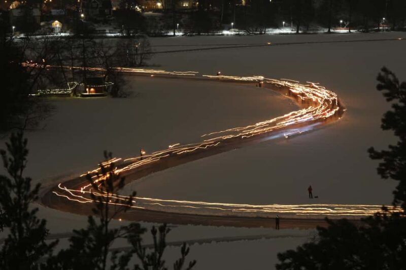 Stockholm: Ice Skating with fire & chance of Northern Lights - A Detailed Look at the Tour Experience